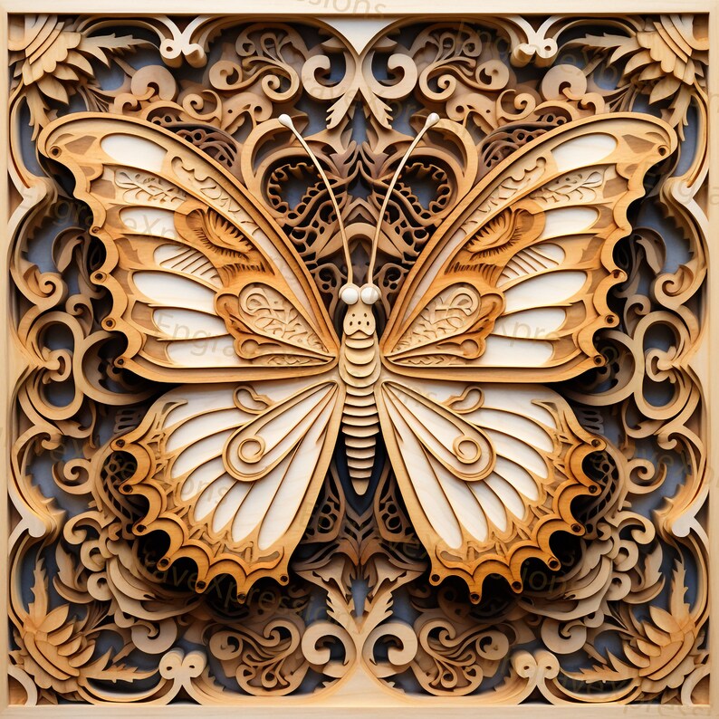 Laser Burn PNG 3D Illusion Engrave Laser Ready Lightburn File Digital ...