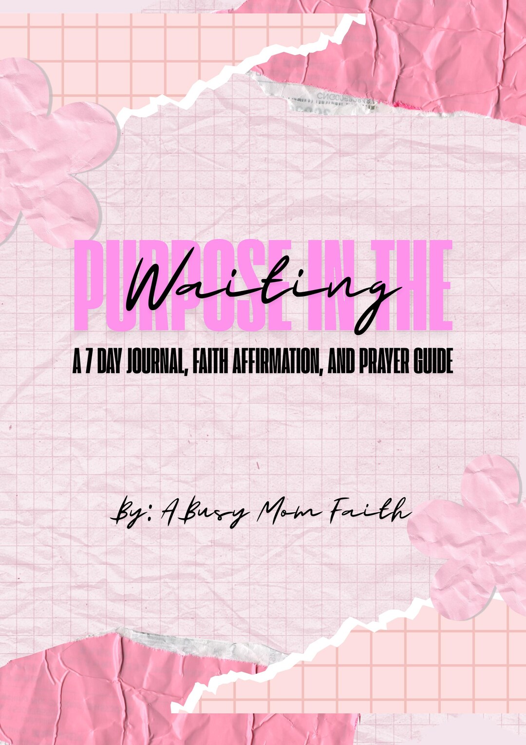 Purpose in the Waiting – 7 Day Christian Devotional Journal, Prayer ...