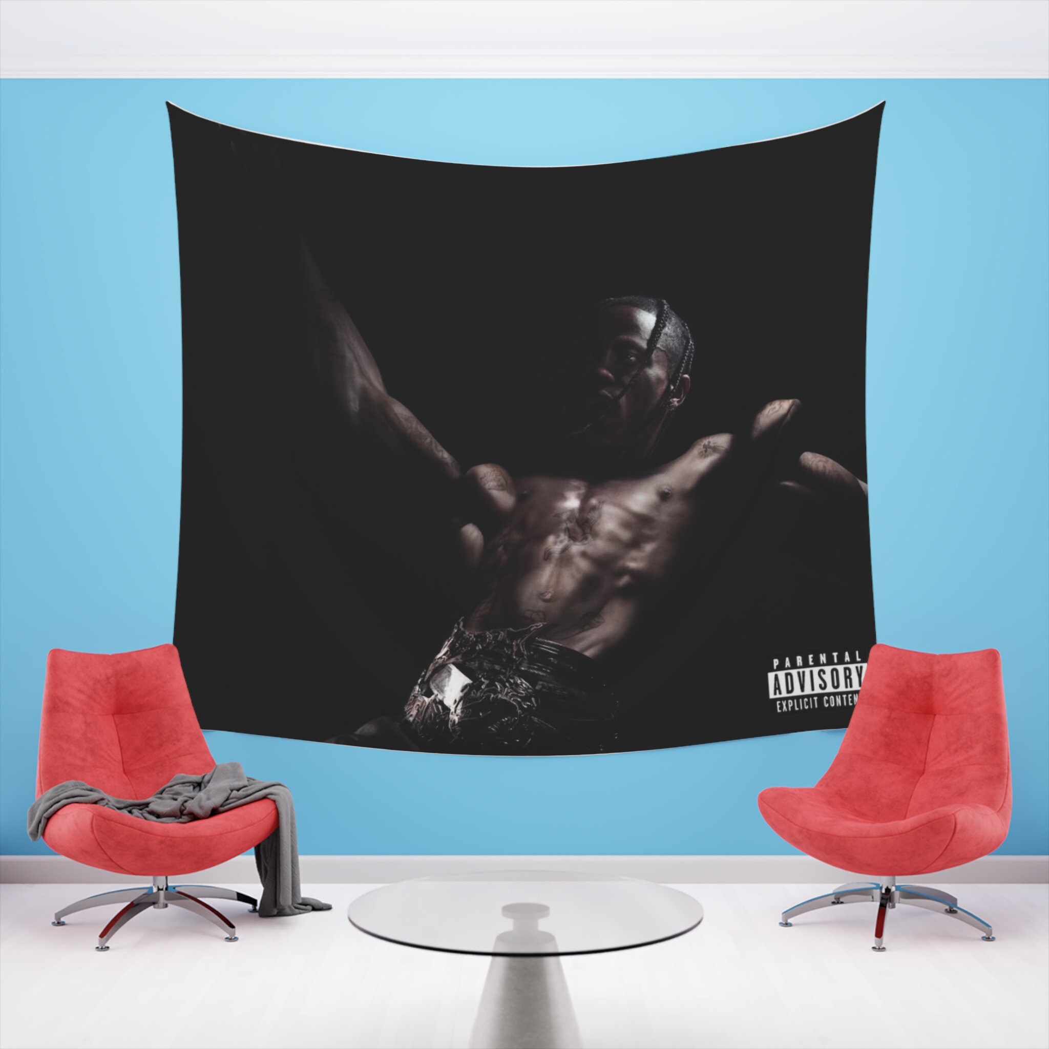 Travis Scott Utopia Flag, Utopia Alub Cover, Travis Scott Dorm Flag ...