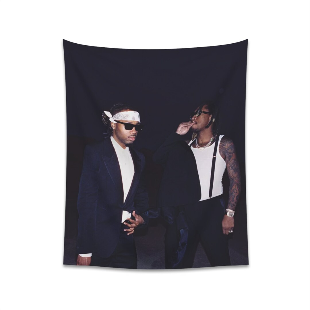 Metro Boomin and Future Flag, Rap Wall Art, Album Cover Art, Printed ...