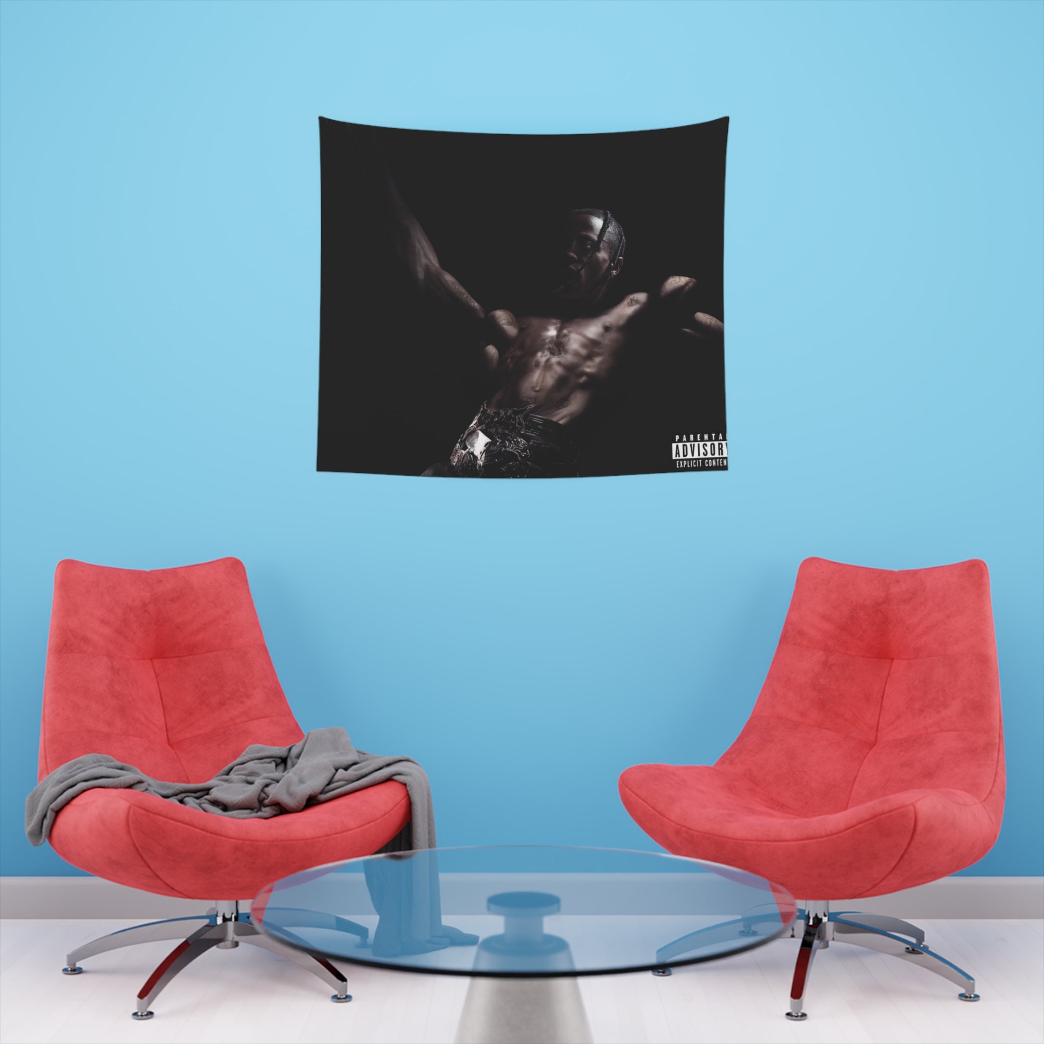Travis Scott Utopia Flag, Utopia Alub Cover, Travis Scott Dorm Flag ...