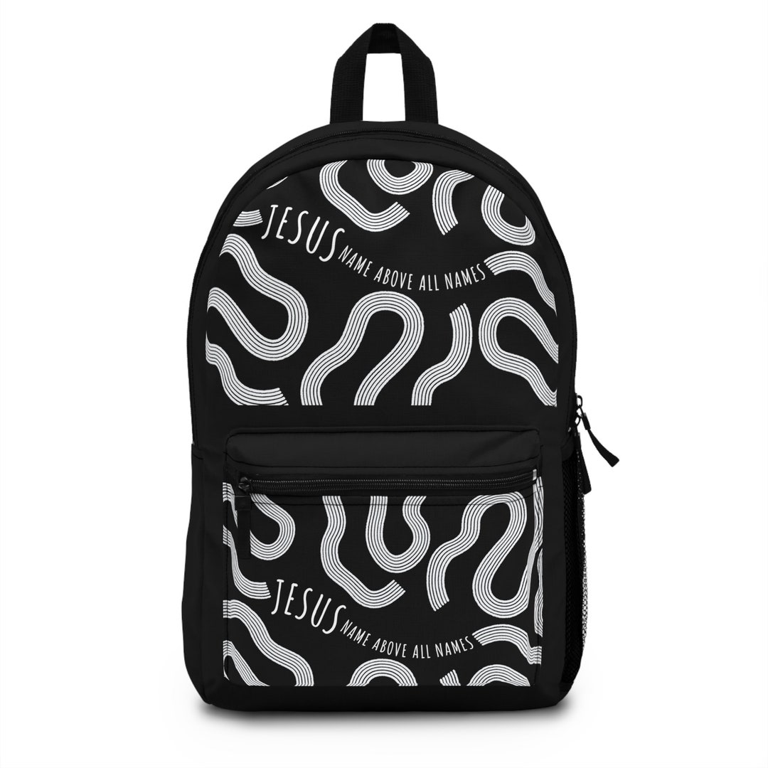 Christian Backpack With Jesus Name Above All Names Design - Etsy