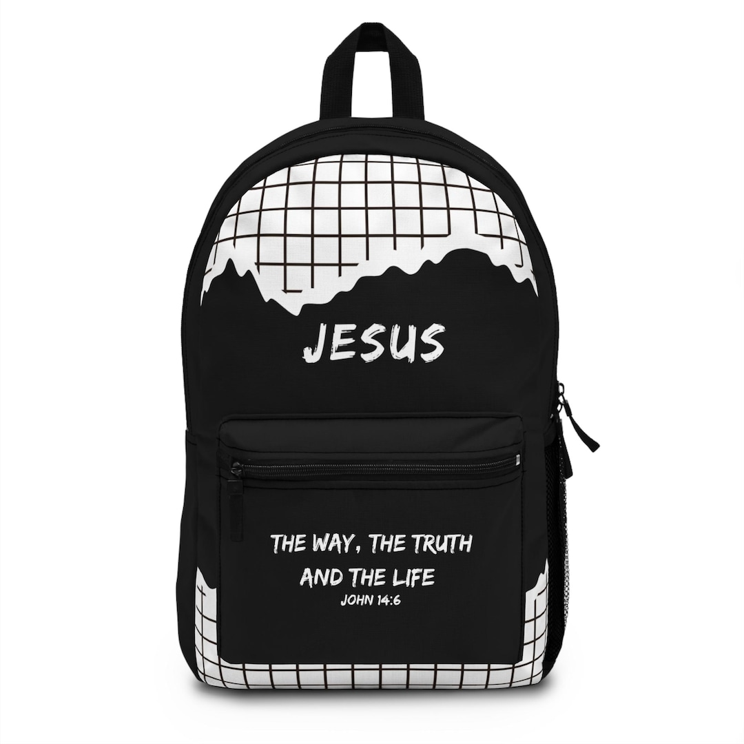 Jesus Backpack Christian Backpack John 14:6 Bag Bible Backpack ...