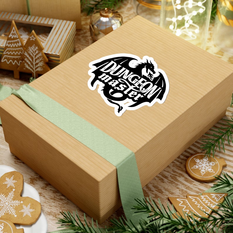 Kiss-cut Dungeon Master Stickers RPG Decals for Laptops, Game Journals ...