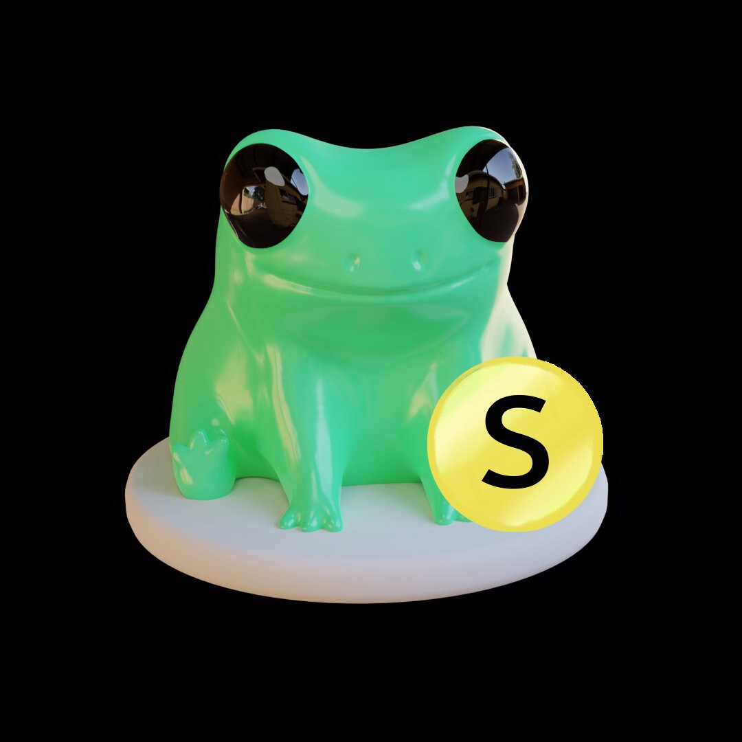 Fred, the Thicc Butt Frog - Etsy