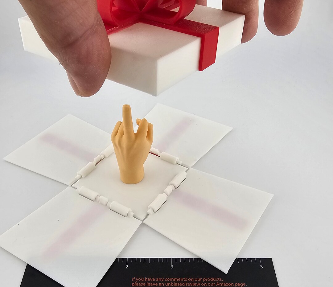 Surprise Box (middle Finger) - Etsy