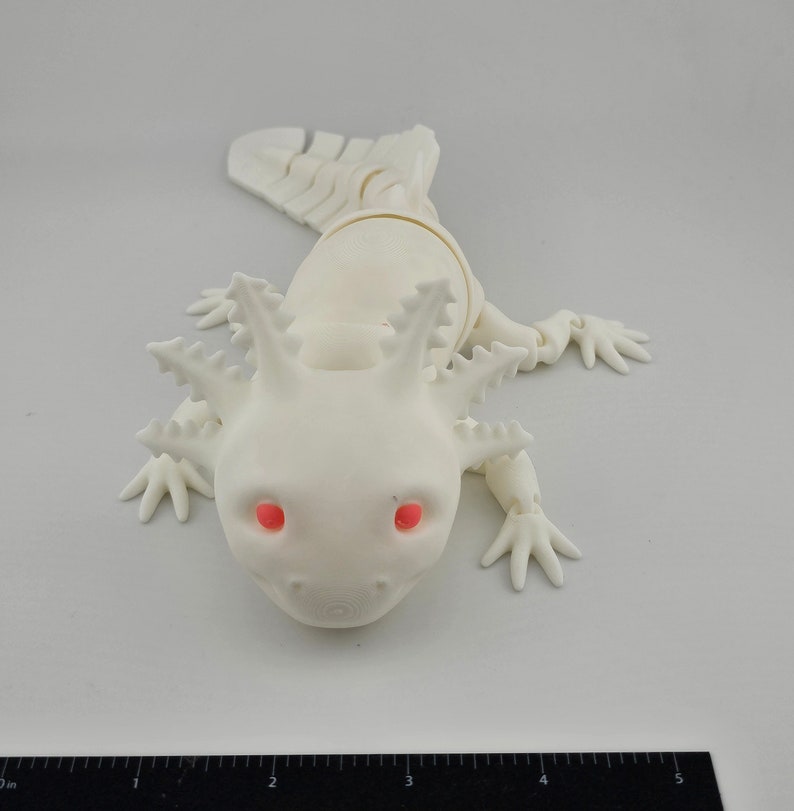 Articulated Axolotl 3D Printed - Etsy