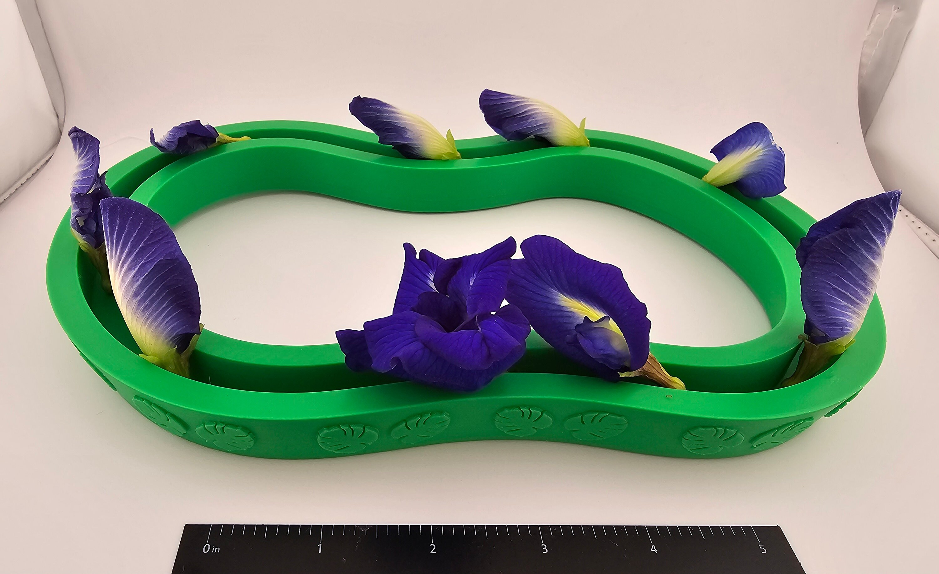 3D Printed Lei Vase (narrow Monstera Version) - Etsy