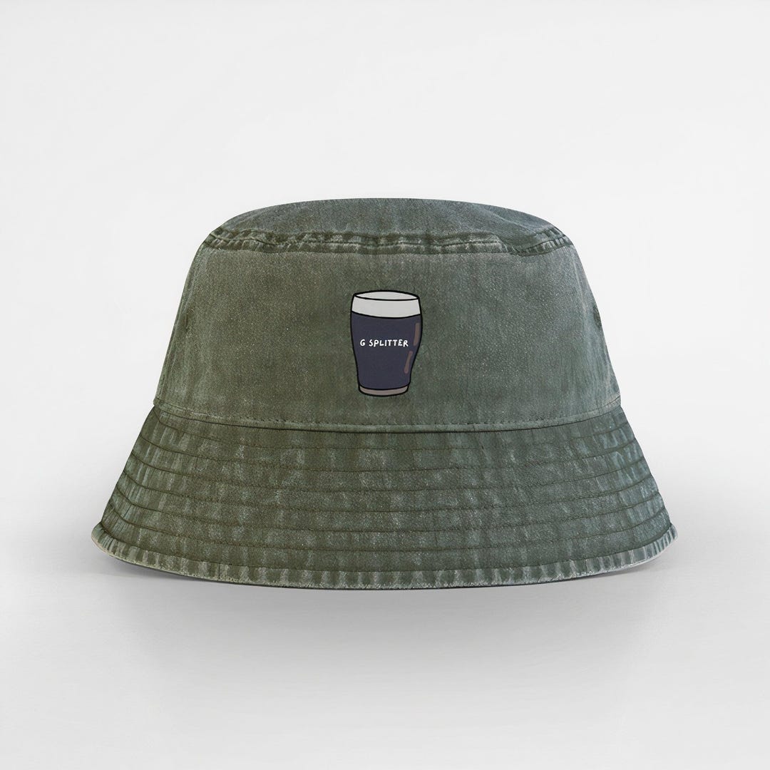 G-splitter Bucket Hat | Funny Men's Unisex Guinness Inspired Hat ...