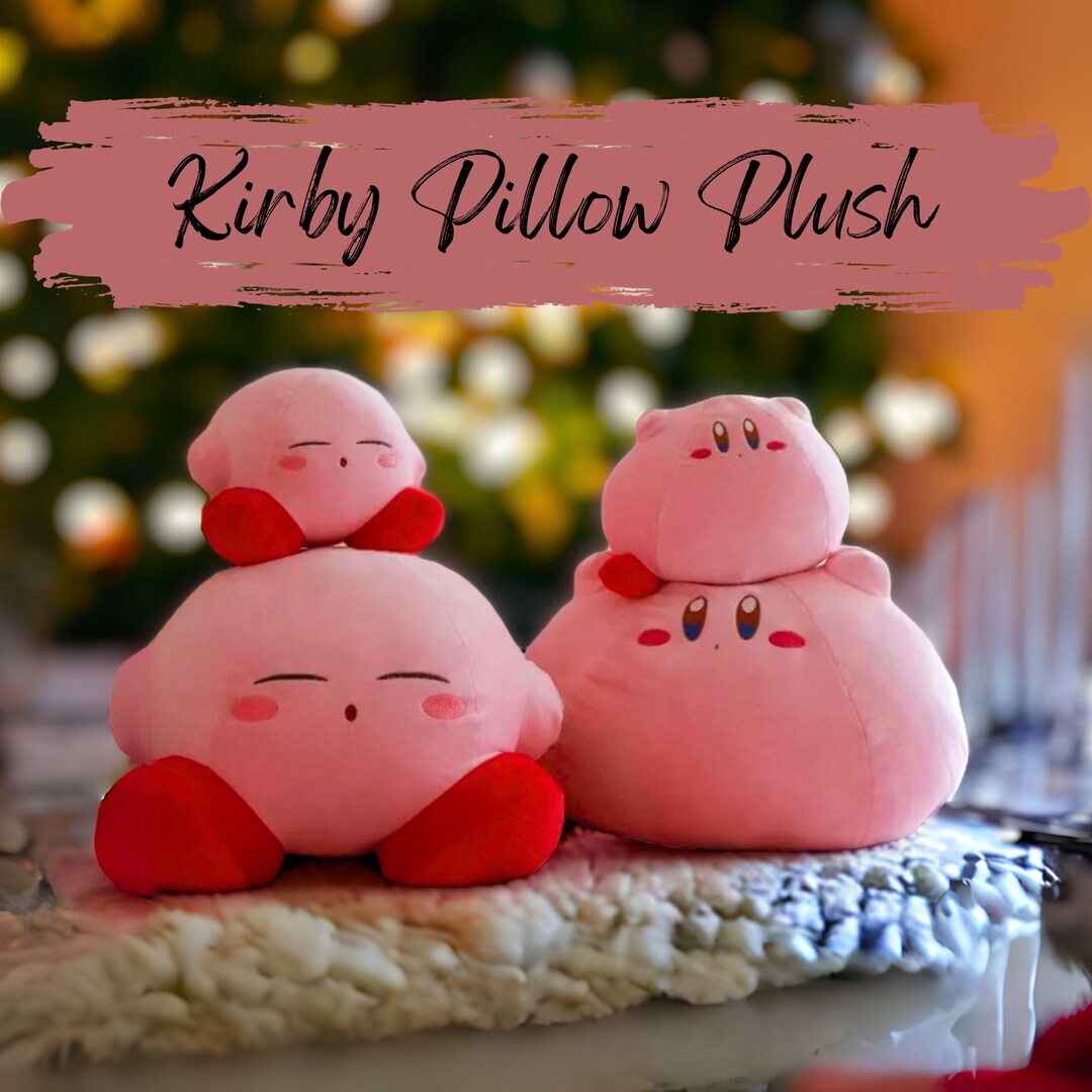 Kirby Plush Anime Plushi Kirbi Cute Plush Gift Anime Lover - Etsy Australia
