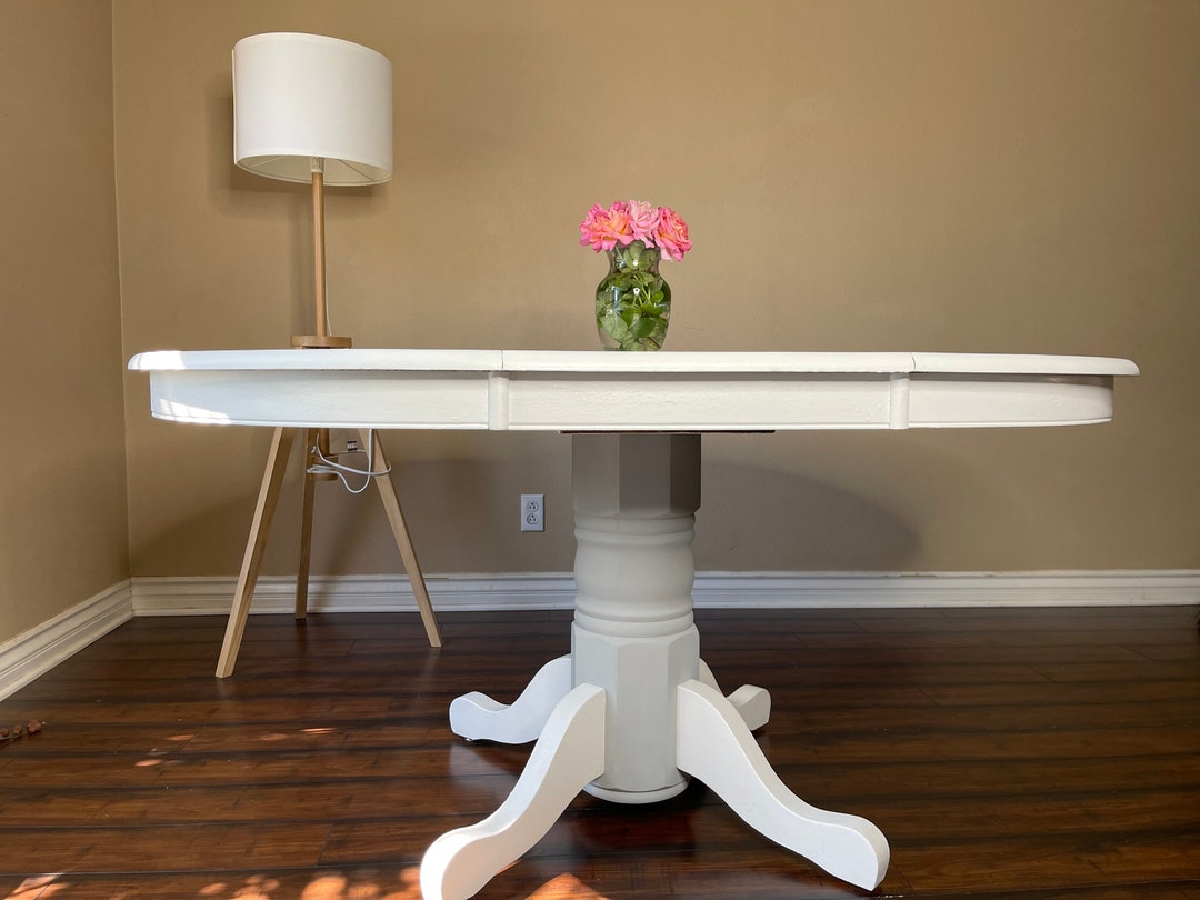 Vintage Charm Modern Elegance: Artisanal Handcrafted Table - Etsy