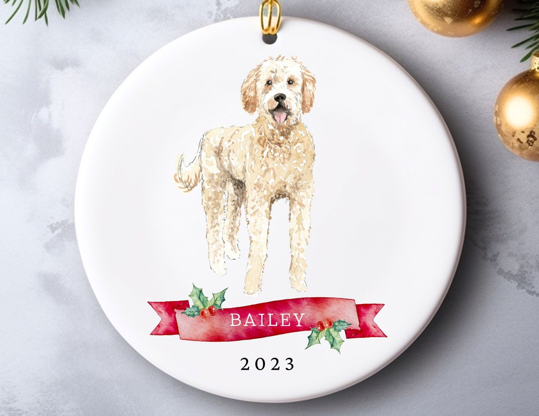 Goldendoodle Ornament, Goldendoodle Gifts,goldendoodle Christmas ...