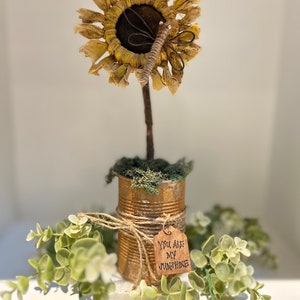 Sunflower Handcrafted Rustic Decor - Etsy