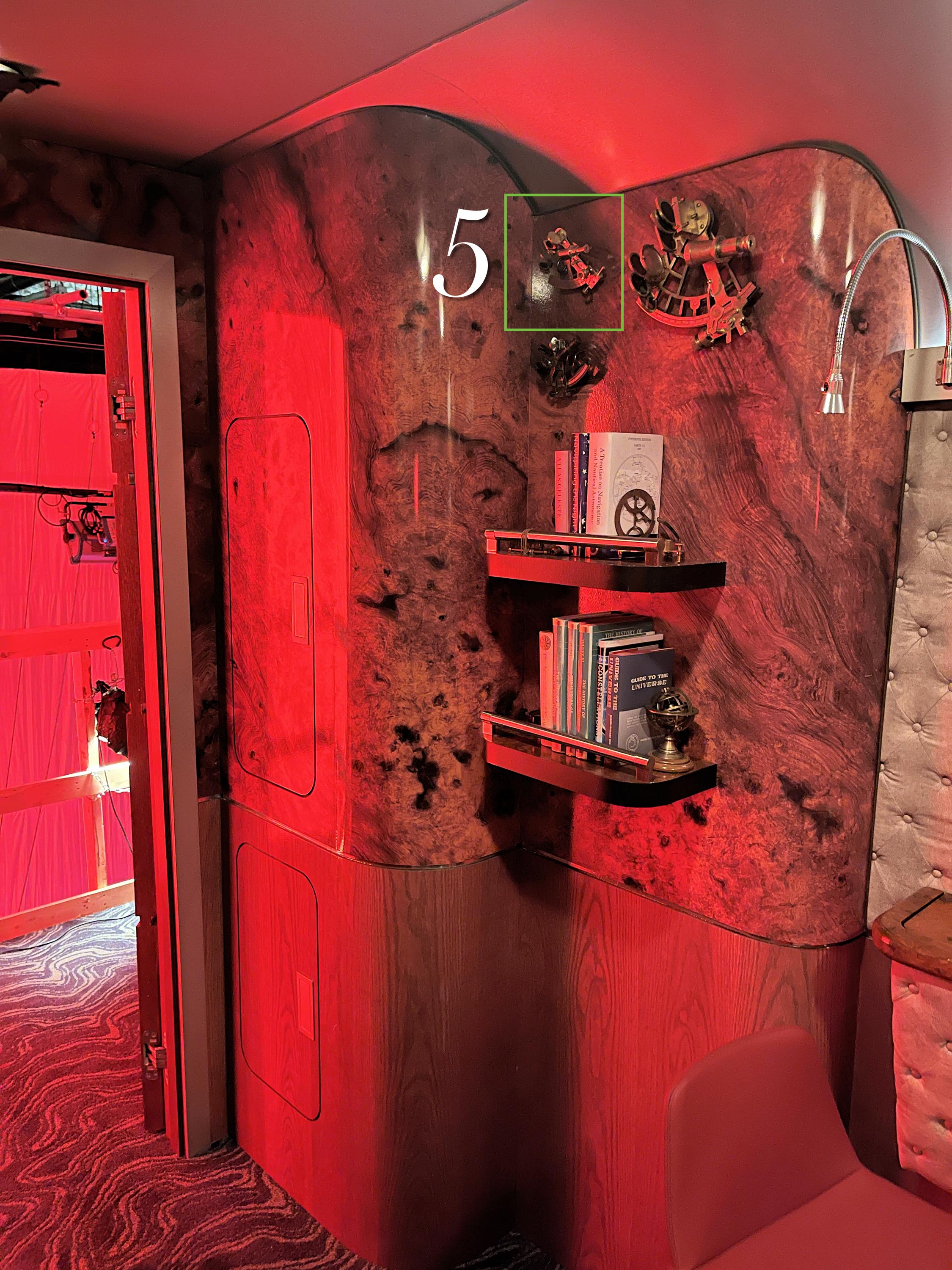 SNOWPIERCER TV SERIES Library Car Set Dressing Brass Props Memorabilia ...