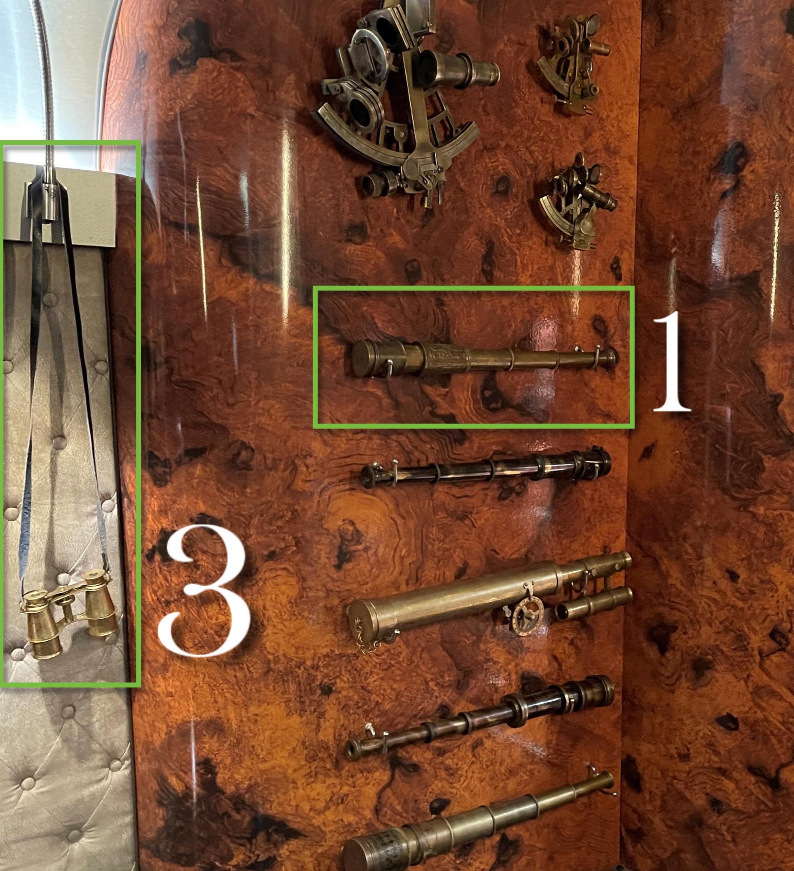 SNOWPIERCER TV SERIES Library Car Set Dressing Brass Props Memorabilia ...