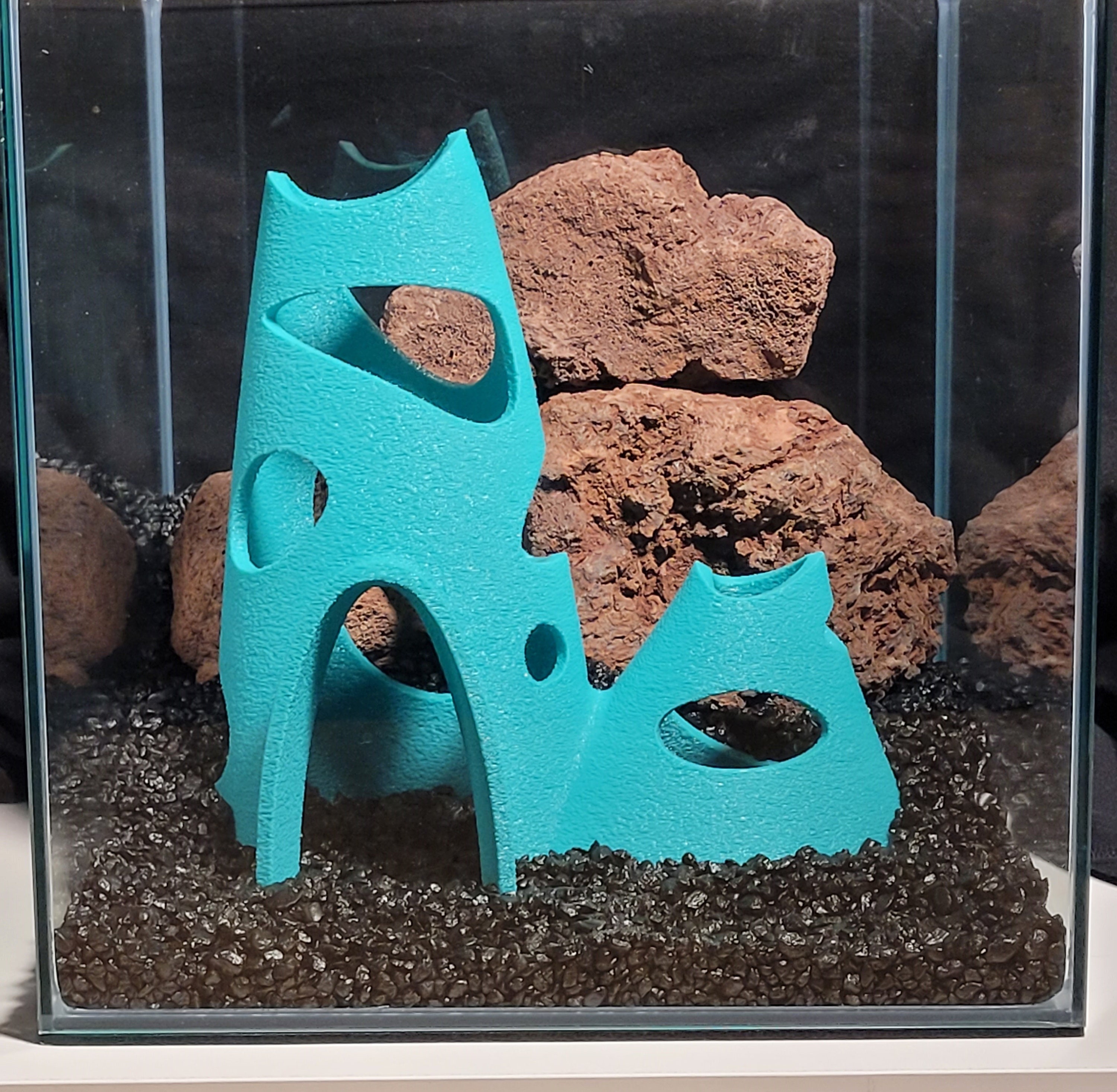 Mid Century Modern Fish Condo - for the Space Age Aquarist!! Great for ...