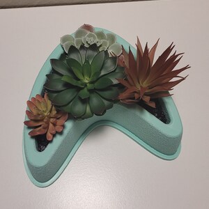 Mid Century Modern Atomic Boomerang Succulent Planter!! - Etsy
