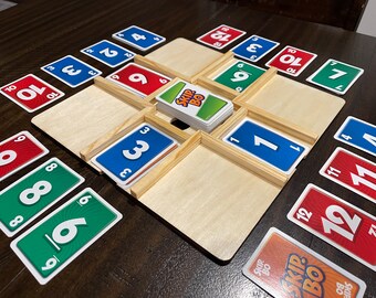 1992 SKIP BO DELUXE Card Board Game Complete Boxed Set With ...