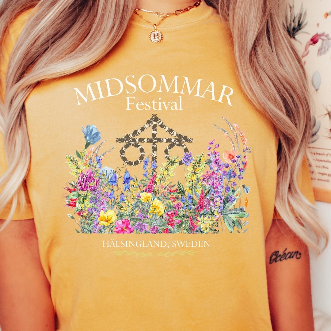 Midsommar Festival - A24 - Ari Aster - Unisex Comfort Colors Garment ...