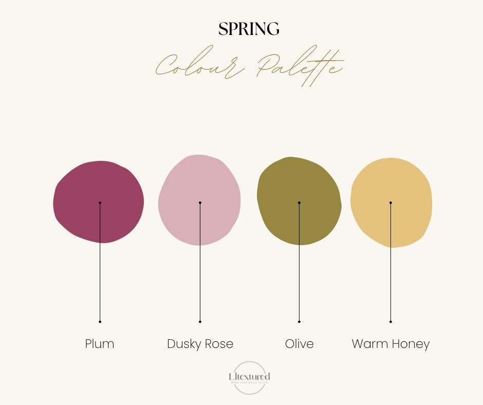 Spring Colour Palette | 4 Spring Themed Colours With Hex, RGB, CMYK ...