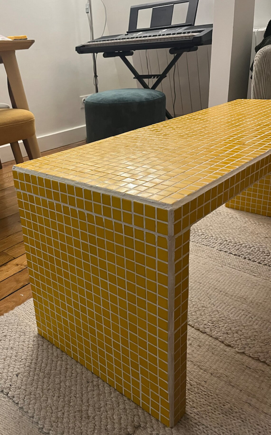 Tile Bench/coffee Table Handmade - Etsy