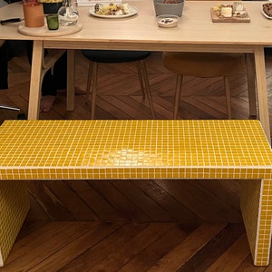 Tile Bench/coffee Table Handmade - Etsy