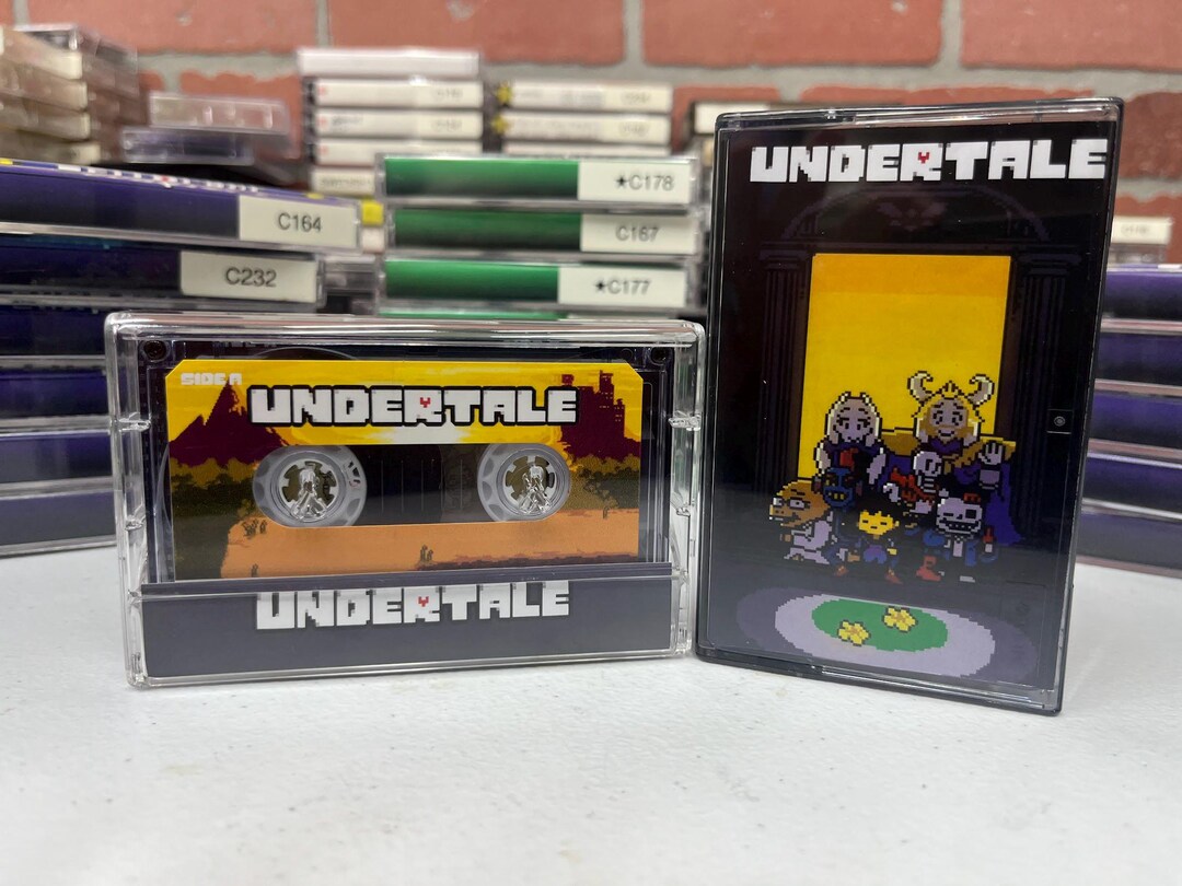 Undertale Custom Cassette Tape and Artwork2 Hour Playable Tape - Etsy