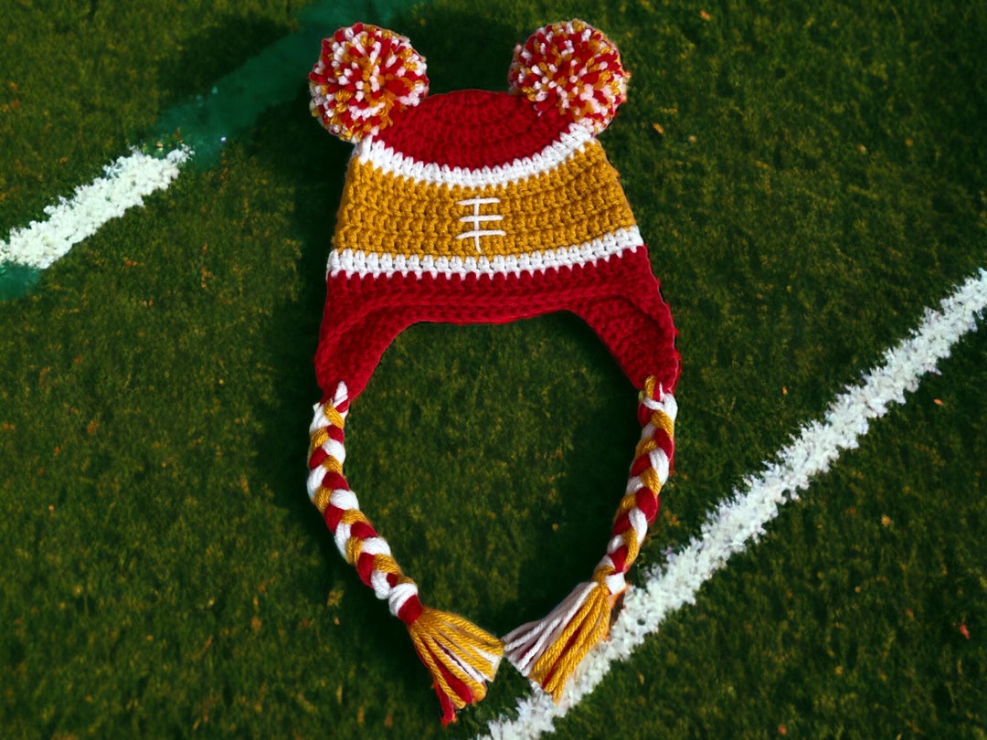 Custom Football Team Earflap Hat - Etsy