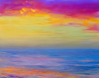 Sunset Poster, Breathtaking Colors, Array of Colors, Golden Hour ...