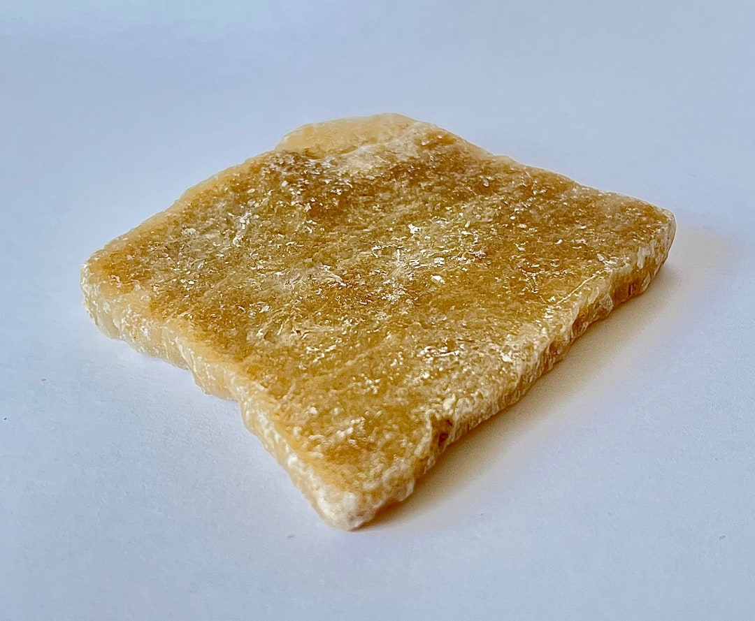 Yellow Calcite Slab: Shine Crystals - Etsy