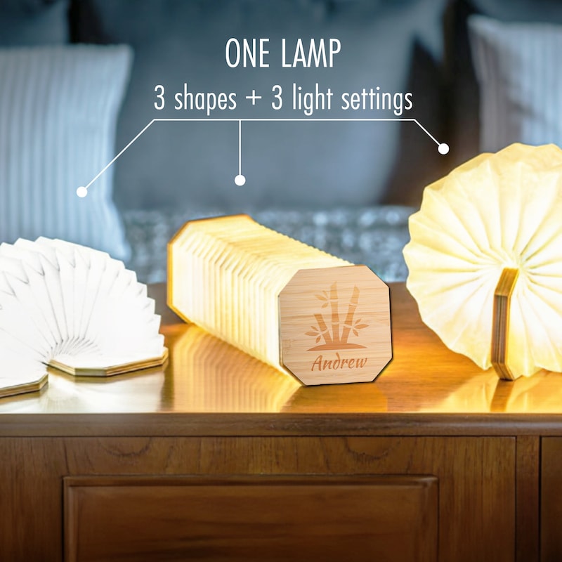 Bamboo Paper Lantern - Etsy