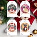 Set of 8 Printable French Bulldog Christmas Gift Tags | Festive ...