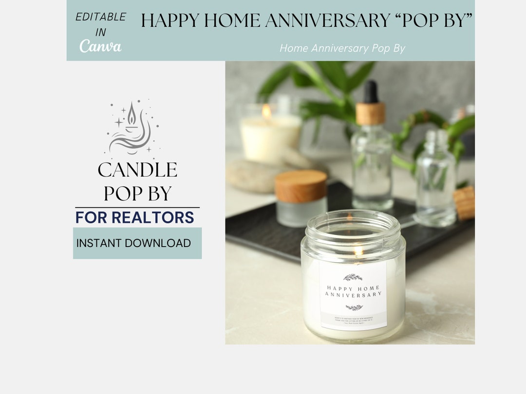 Realtor Home Anniversary Gift for Clients, Home Sweet Home Gift ...