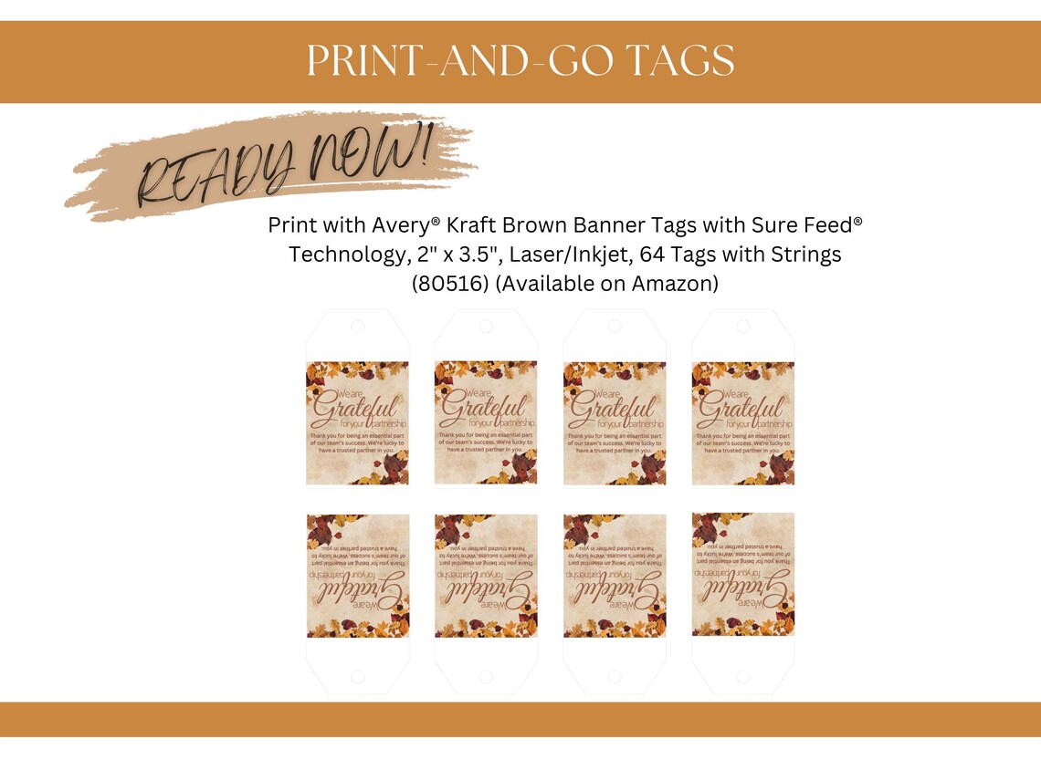 Vendor Appreciation Gift Tag | Strengthen Your Vendor Relationships ...