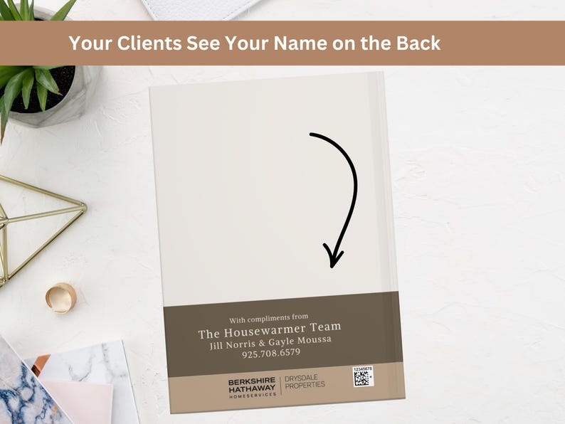 Realtor Client Gift | Homeowner’s Notes and Projects Journal | Closing ...