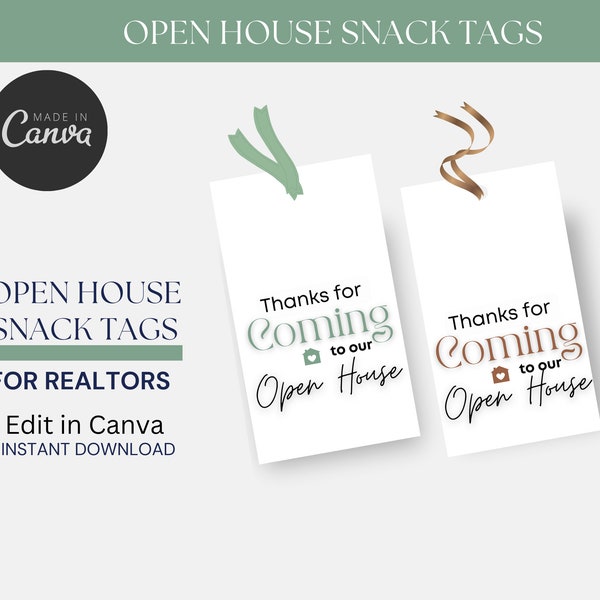 Open House Giveaways - Etsy