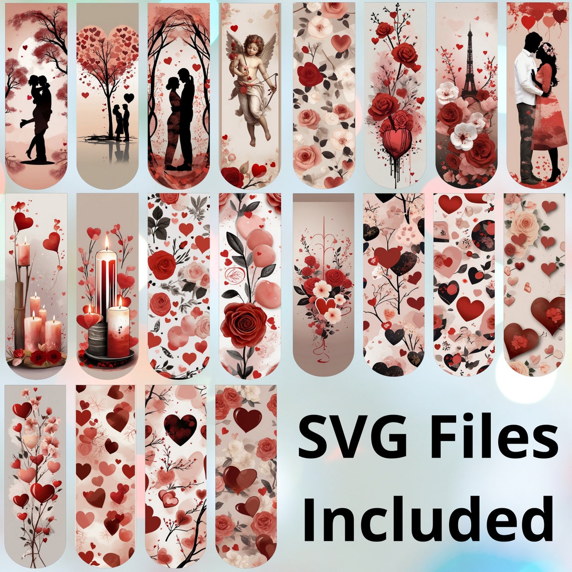 Japandi PNG Bundle Bookmarks Png Printable Bookmark SVG Bundle Cricut ...