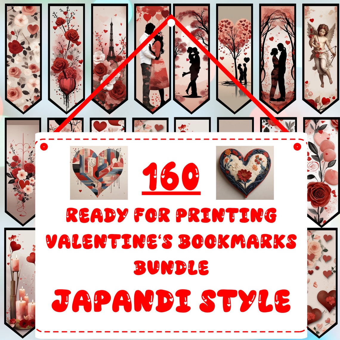 Japandi PNG Bundle Bookmarks Png Printable Bookmark SVG Bundle Cricut ...