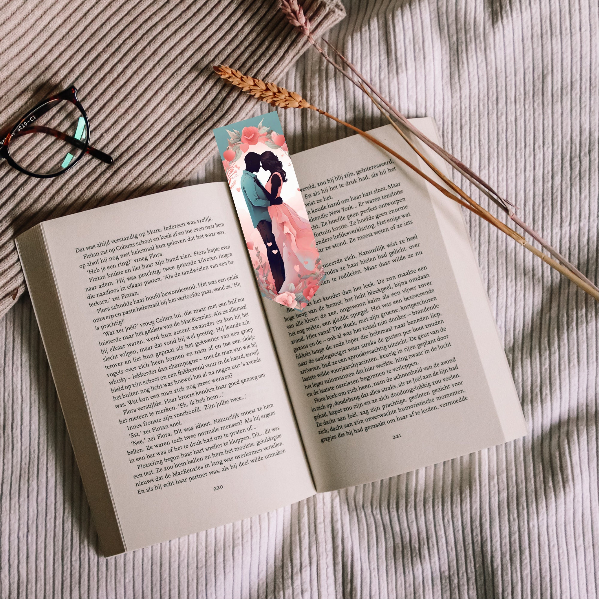 Printable Watercolor Bookmarks SVG, Bookmarks PNG Bundle Cute Bookmark ...