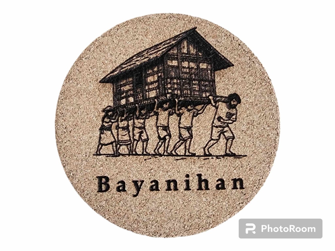 Filipiniana Cork Coasters - Filipino Coaster - Karaoke Coaster ...
