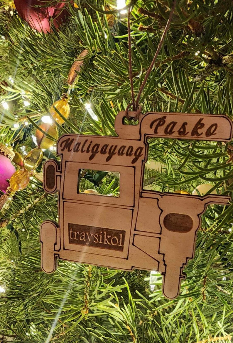 Filipiniana Jeepney - Philippines Jeep - Filipino Parol Ornaments ...