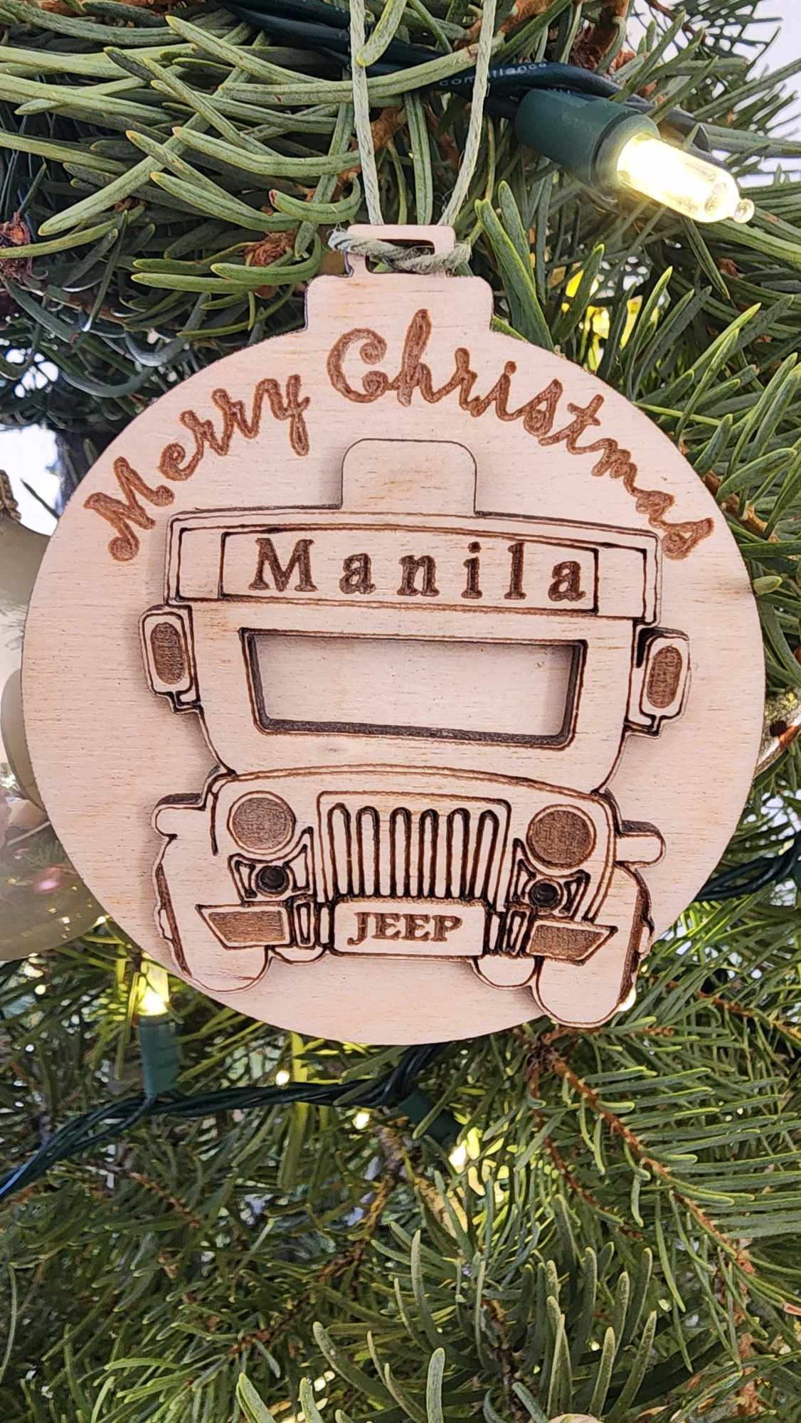 Filipiniana Jeepney - Philippines Jeep - Filipino Parol Ornaments ...