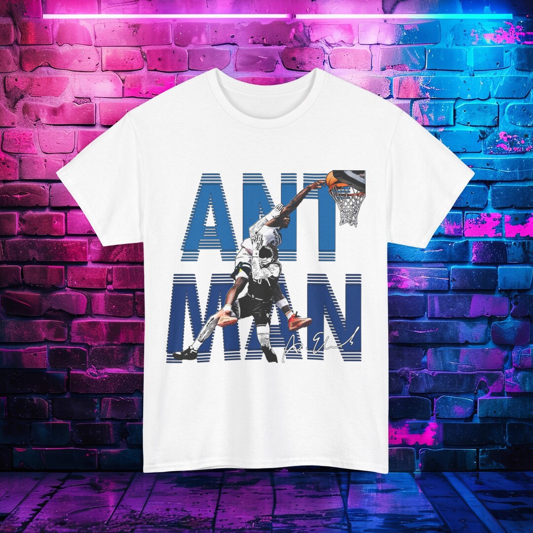 Ant Man Anthony Edwards Minnesota Timberwolves NBA Tee Shirt Unisex ...