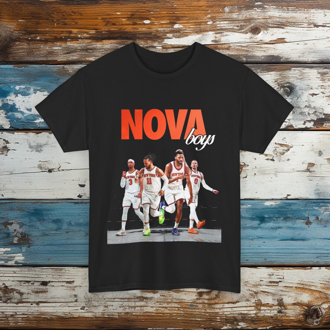 Nova Boys New York Knicks Jalen Brunson Mikal Bridges Donte Divincenzo ...