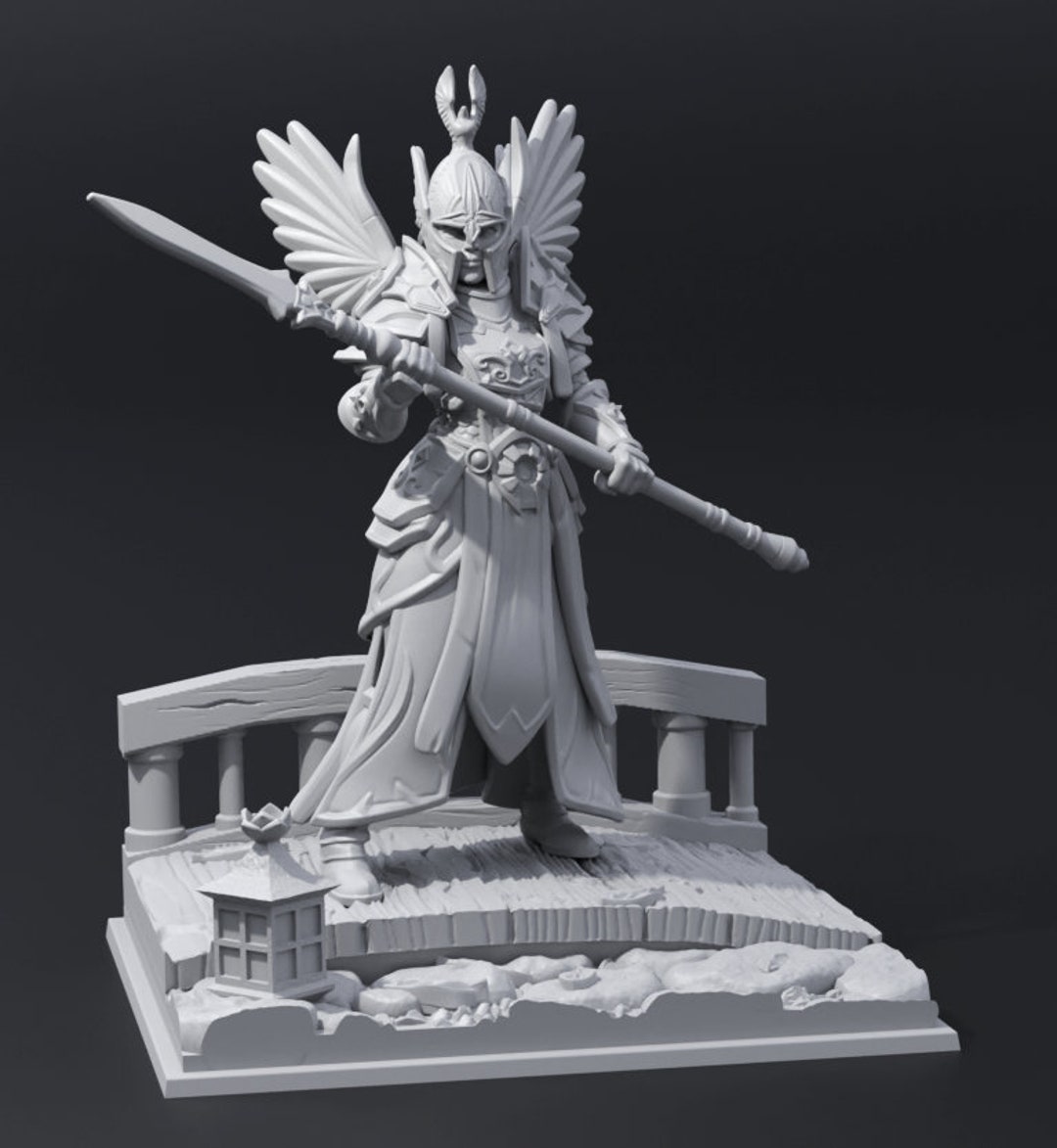 High Elf Lord Resin Miniature for Tabletop Wargaming Hammer - Etsy