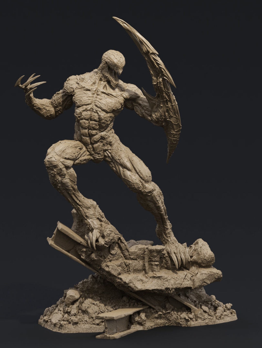 VENOM CARNAGE Resin Miniature Dc Model Kit Wargaming Hammer - Etsy