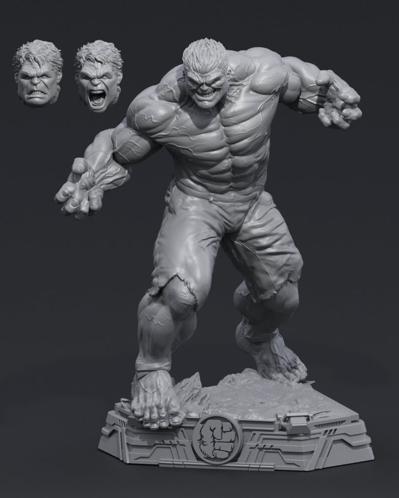 HULK Resin Miniature DC Model Kit Wargaming Hammer Sci-fi 100mmmm Model ...