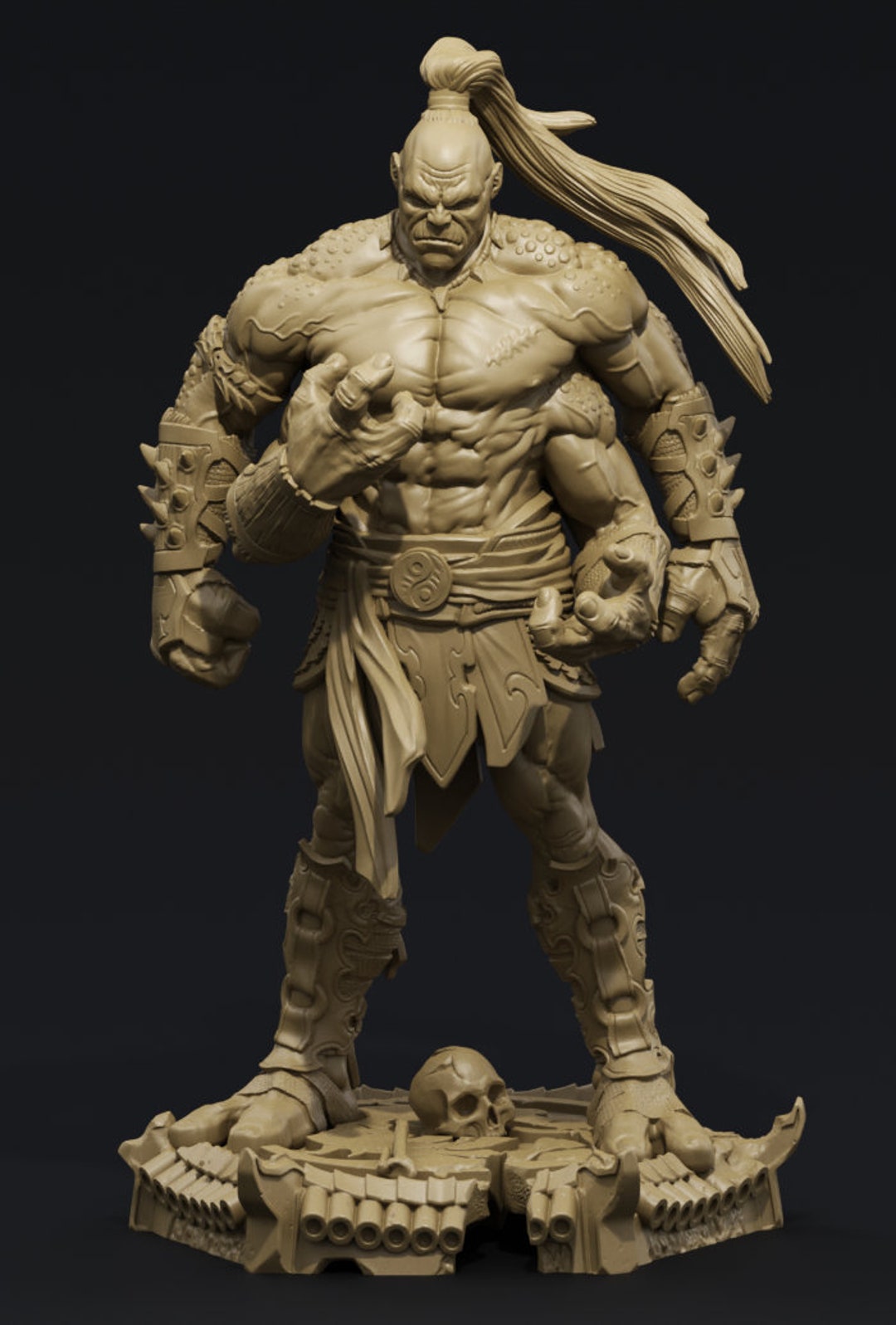 MORTAL KOMBAT GORO 3d Print Statue Marvel Stl Model Dc Comic Hero ...