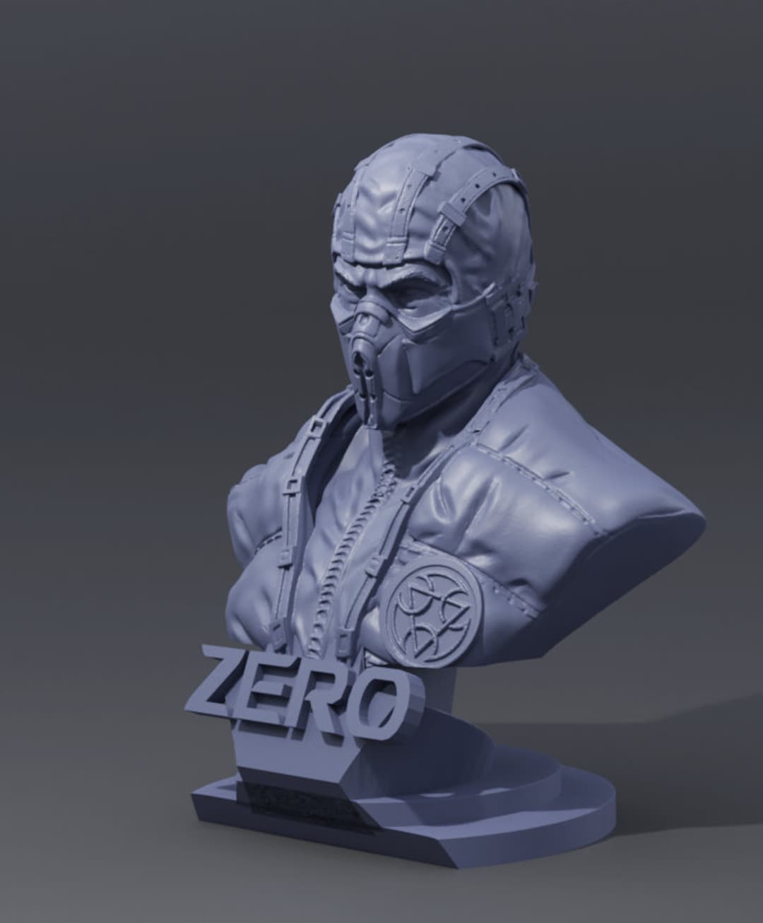 STL 3D Model Digital Download Subzero Bust 3d Print File Model Kit ...