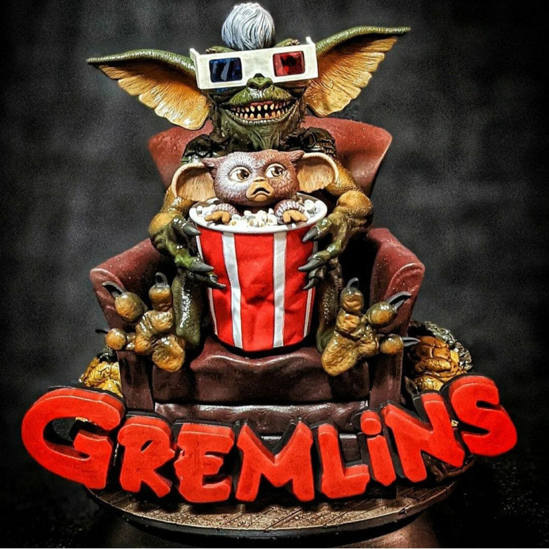 GREMLINS 3d print statue marvel stl modèle dc comic hero miniature ...